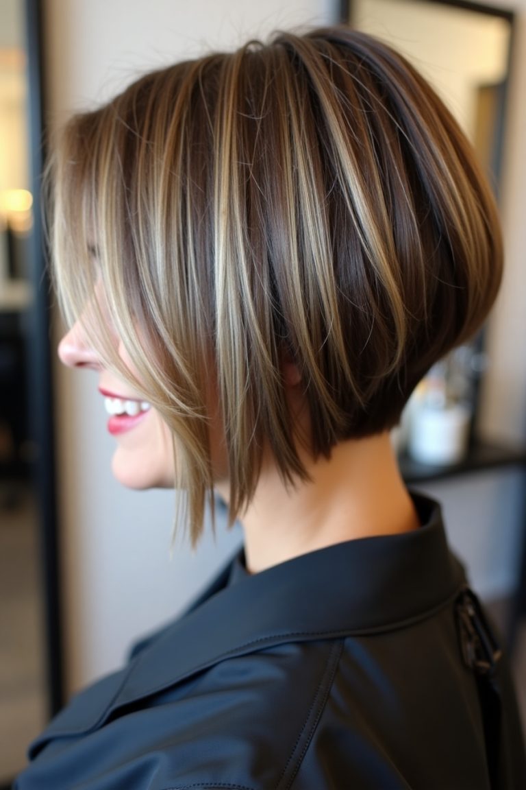13 Stacked Bob Haircuts That Add Edge to Your Everyday Look