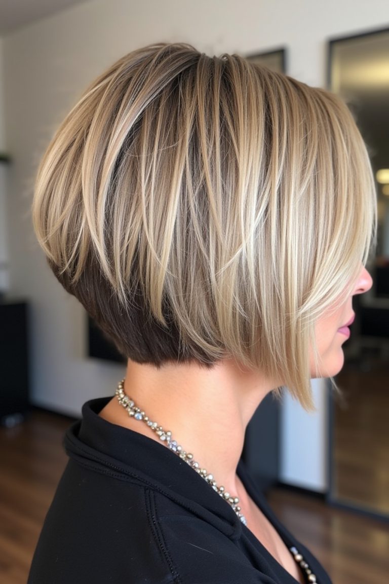 13 Stacked Bob Haircuts That Add Edge to Your Everyday Look